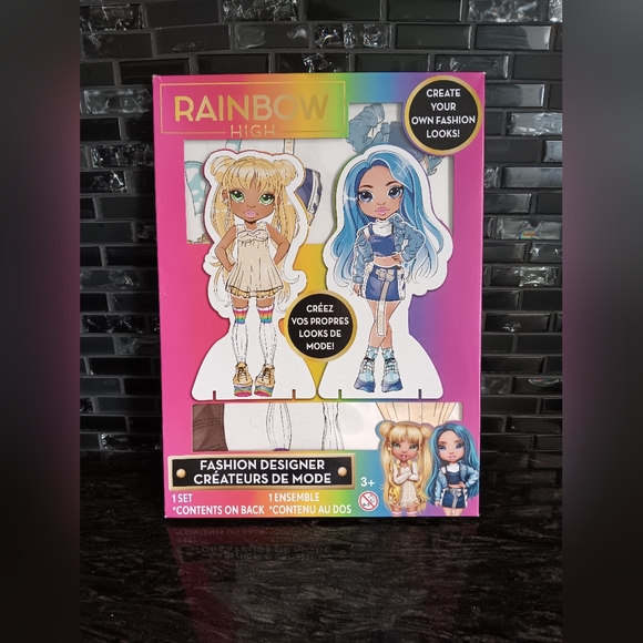 Rainbow High | Toys | Rainbow High Paper Doll Set | Poshmark